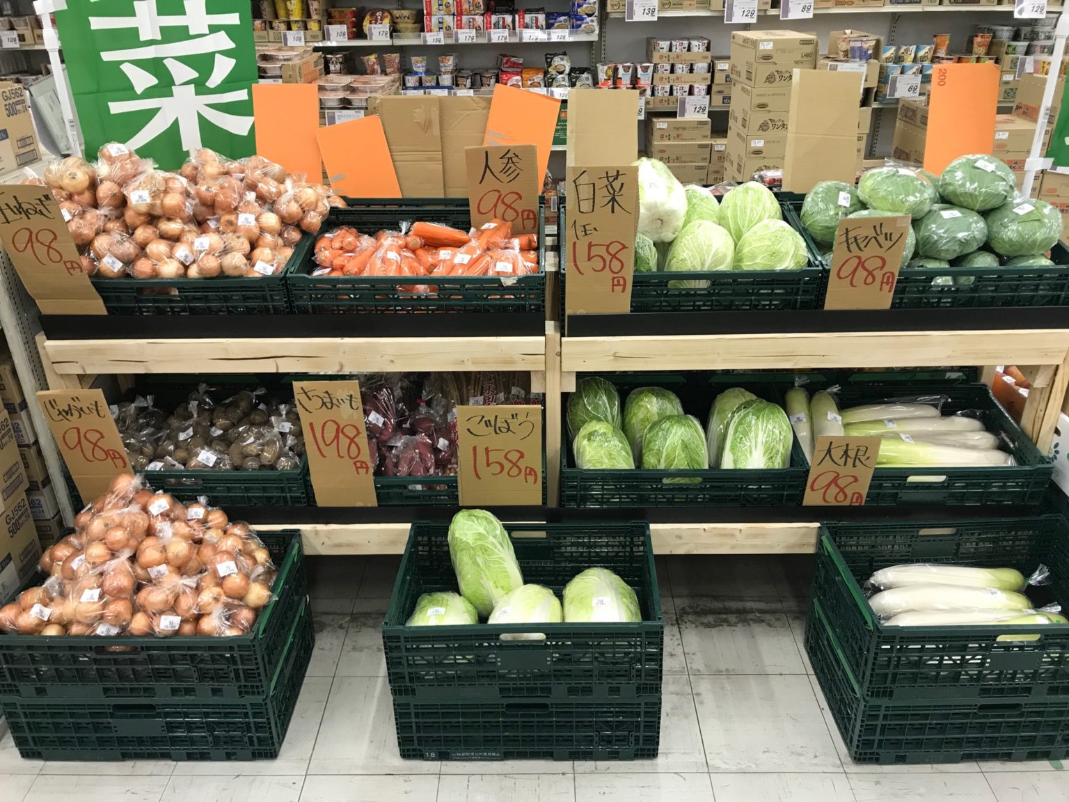 12/18より野田店・新取手店・草加店で「青果」販売開始しました | ジェーソン
